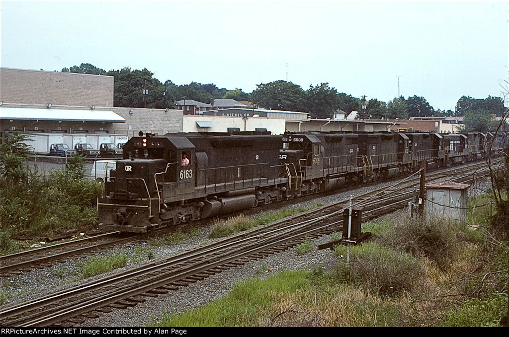 CR SD45 6163 on the point